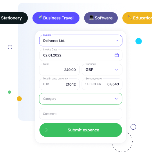 Expense Reports | Smart and Efficient Bookkeeping - Envoice