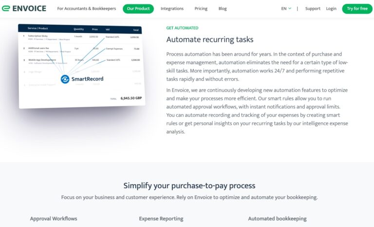 Best Receipt Apps for Business - Top Options Compared - Envoice