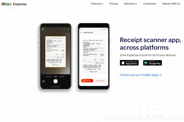 Best Receipt Apps for Business - Top Options Compared - Envoice
