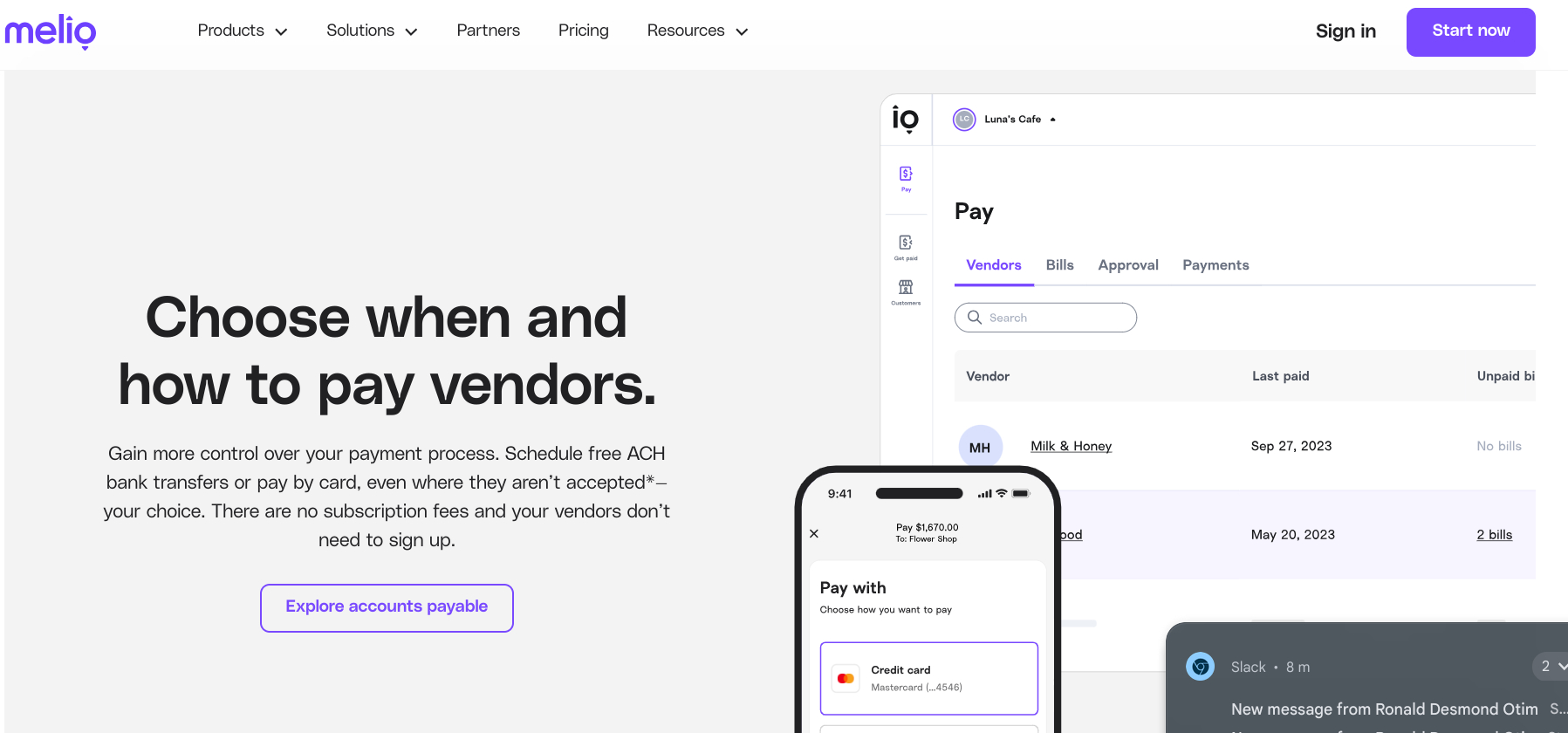 Melio vs Bill.com: Comparison for Small Businesses