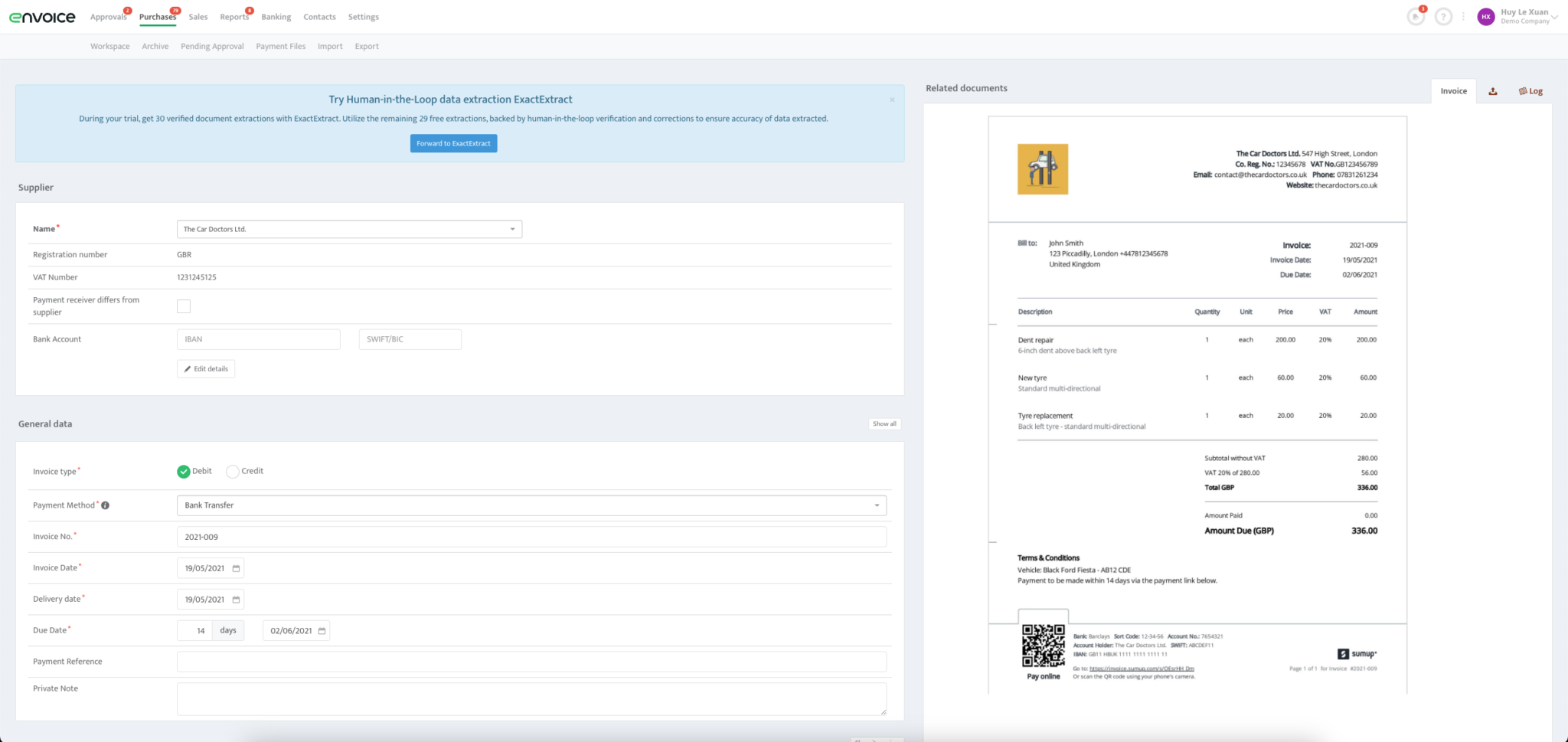 AI Invoice Processing - Advanced Invoicing Made Easy